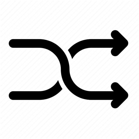 Music Player Shuffle Video Icon