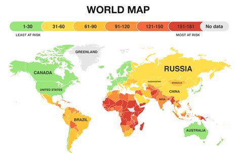 Earth After Global Warming Map