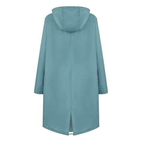 Дождевик женский с капюшоном бирюзовый Respect R-29 - купить в интернет ...