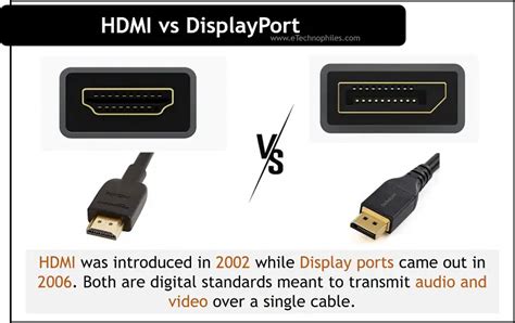 How Hdmi Is Different From Displayport 5 Key Differences