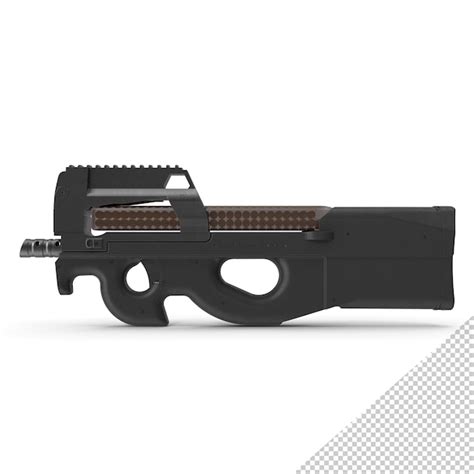 Premium Psd Submachine Gun Png