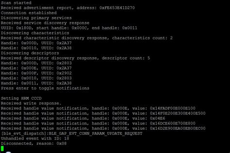 how can i handle ble gap evt conn param update request event in pc ble driver nordic qanda
