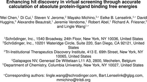 Enhancing Hit Discovery In Virtual Screening Through Accurate