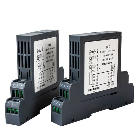 4 20ma Signal Isolator 1 In 1 Out Pluggable Signal Converter Isolator 4 20ma To 0 10v 0 5v Rs485