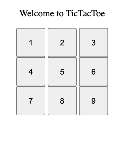 Solved Tictactoe Game Using Html And Javascript As