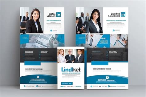 Premium Photo Professional Linkedin Web Banner Templet