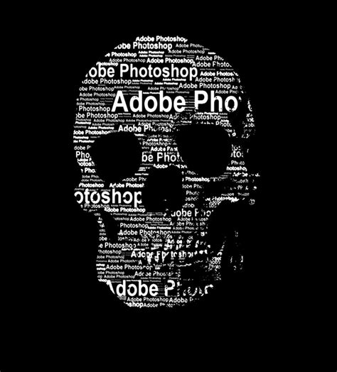 Photoshop In 60 Seconds How To Create A Text Portrait