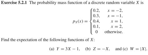 Solved Exercise 521 The Probability Mass Function Of A