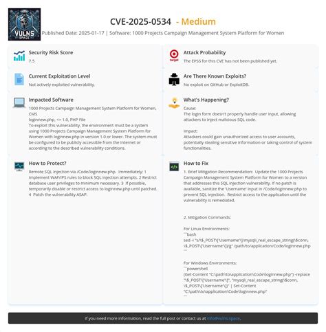 Cve Cybersecurity Infosec Vulnerability Technews Ai Automation Vulns Space