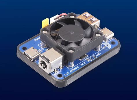 Raspberry Pi 5 Power Pd Trigger Activation Module Jetson 5v5a 27w Pd Dc Usb Dual Input Wide