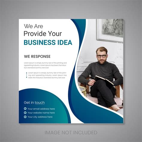 레디얼 소셜 미디어 인스 타 그램 페이스 북 포스트 템플릿 프리미엄 벡터