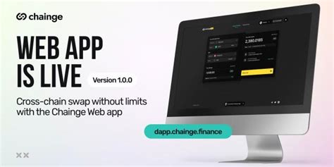 Chainge Finance Launches Web Dapp Expanding Access To The Most Liquid