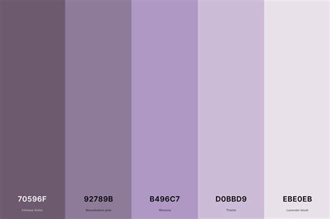 25 Best Mauve Color Palettes With Names And Hex Codes Artofit