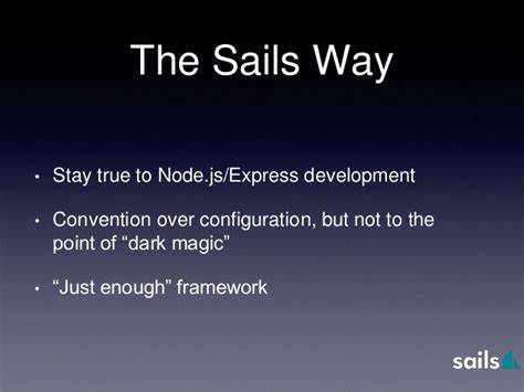come sail away with me you guys node js mvc web api s using sails …
