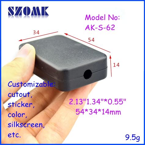 Szomk Diy Abs Plastic Enclosure Small Plastic Electrical Junction Box For Electronics Instrument