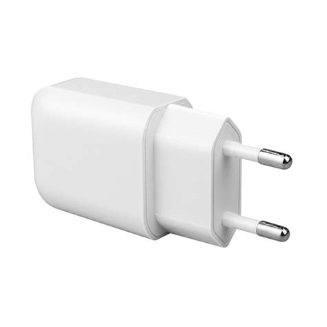 Universal Usb Oplader Til Stikkontakt Usb A W Hvid