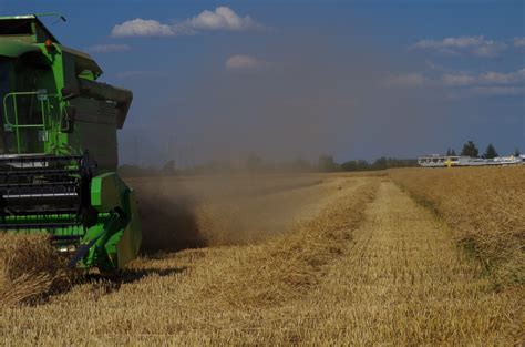 무료 이미지 식물 트랙터 들 농장 대초원 식품 수확고 흙 농업 평원 그루터기 금 빨대 시리얼 경작