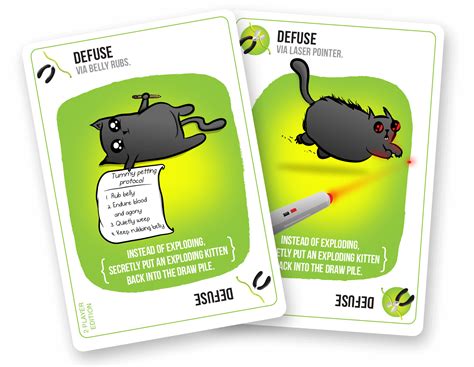 Exploding Kittens 2 Player Edition Travel Friendly Card Game