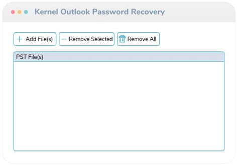 Free Outlook Password Recovery Tool To Recover Outlook PST Password