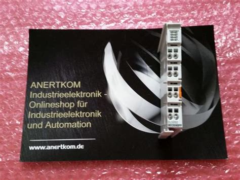 Beckhoff EL3202 EtherCAT 2 Channel Input Terminal PT100 RTD Andre Ertel ANERTKOM Industrial