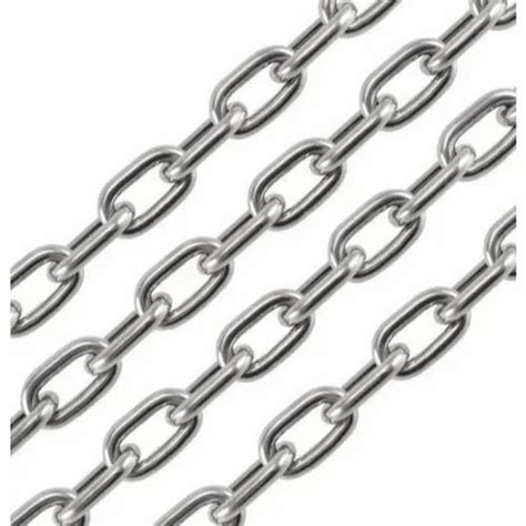 Natural Stainless Steel Ss Link Chains For Industrial At ₹ 180kg In