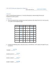 Bitwise Operators Pdf CPE Bitwise Operators Exercise Isaiah Goad ZQW Name And