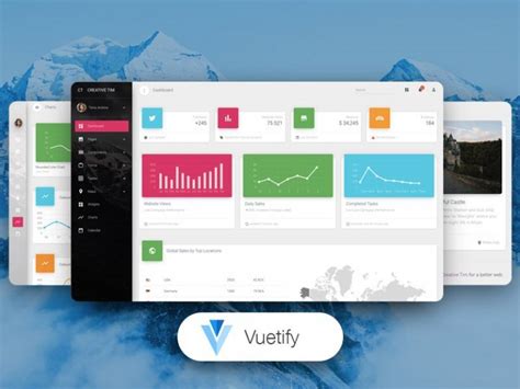 21 Best Vuejs Admin Dashboard Templates Free Download And Premium