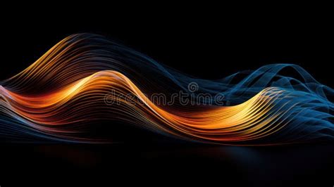 Dynamic Profit Waves Illuminating The Path To Success Stock