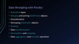 Python For Statistical Analysis PPT