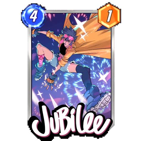 Jubilee Luca Claretti Marvel Snap Card Variant Marvel Snap Zone