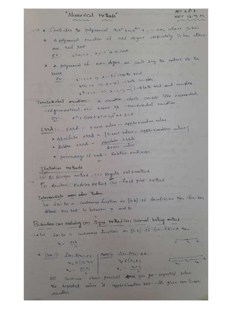 numerical methods pdf