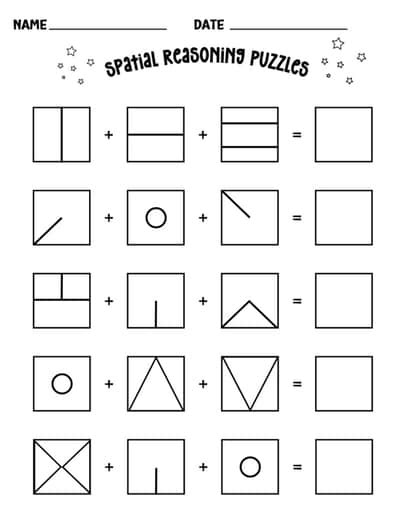 Free Spatial Reasoning Puzzles By Indie Learning Style Tpt