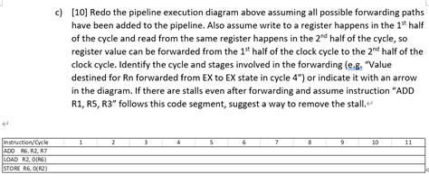 solved 2 [30] consider the following instruction sequence
