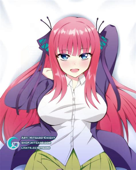 Nino Nakano The Quintessential Quintuplets Body Pi By Mitgard Knight On