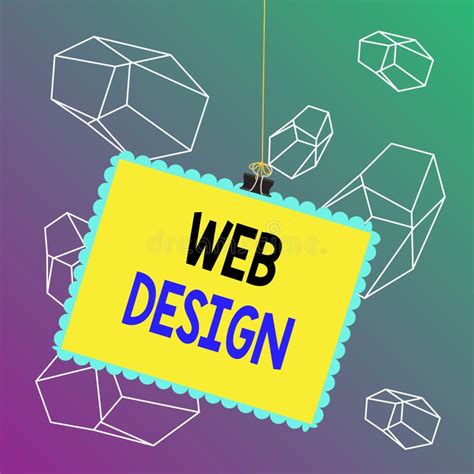 Word Writing Text Web Design Business Concept For Website Development Designing And Process Of
