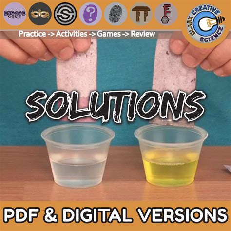 Solutions Unit Bundle Clark Creative Education Solutions Unit Bundle Clark Creative Education