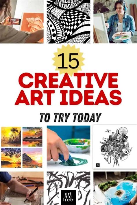 15 Inspiring Art Ideas For Your Next Project Artmefree