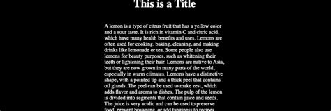 Controlling The Width Of Text Elements Using Css Ch Unit Porcunaio