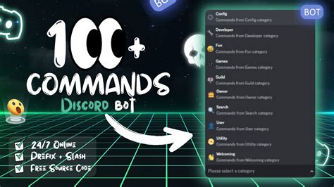 github uo1428 exxyll 100 commands discord bot multipurpose discord bot with commands for