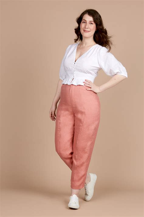 Orchidée Blouse Dress Pattern Deer And Doe Closet Core Patterns