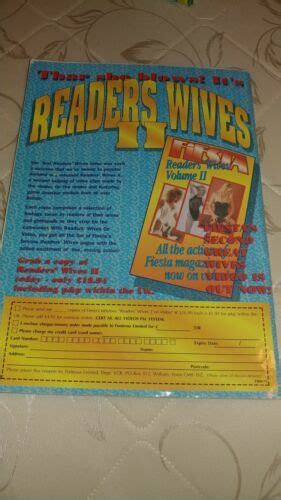 Fiesta Readers Wives Special Adult Magazine Everything Else