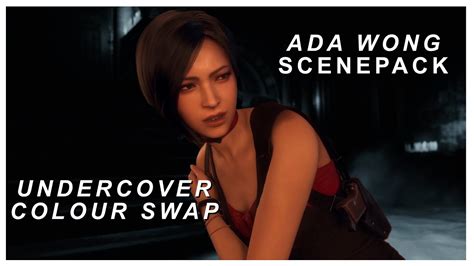Re4r Ada Wong Scenepack Undercover Colour Swap Mod Youtube
