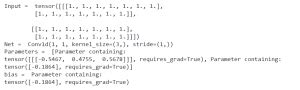 PyTorch Conv D