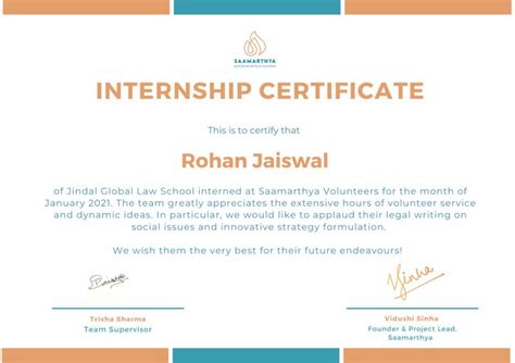 Rohan Jaiswal On Linkedin Saamarthya
