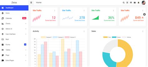 基于bootstrap的响应式后台模板zeiss It书包