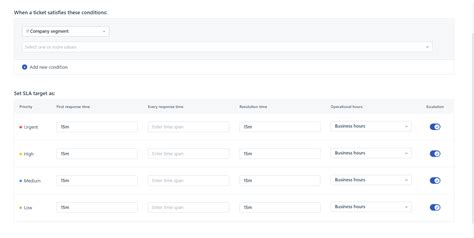 Is It Possible To Configure Sla With Custom Company Fields Freshworks Community