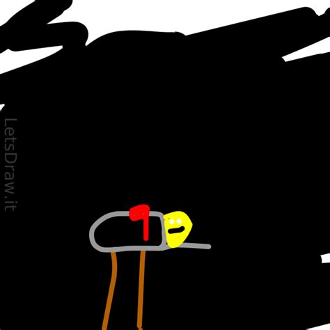 How To Draw Mailbox E9fygdsyk Png Letsdrawit