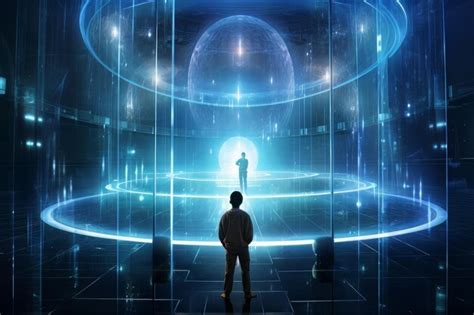 Premium Ai Image Quantum Teleportation And Communication