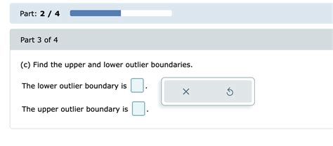 Solved For The Data Set Part 0 4 Part 1 Of 4 A Find The