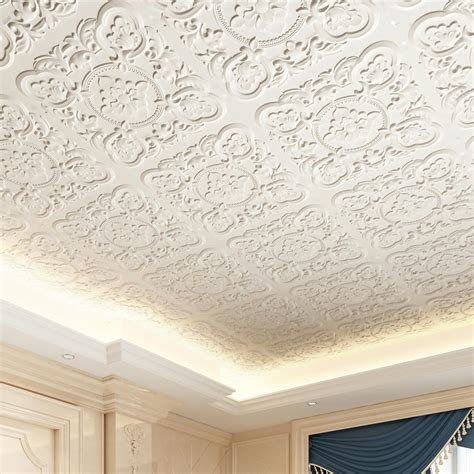 Art3d 12 Pack Drop Ceiling Tiles 24 X 24 Inch High Grade Pvc 3d Wall
